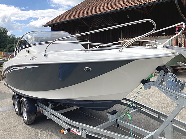 Boot Galeon Galia 630 Sundeck mit Honda BF200 Occasion Allenspach Bernhard